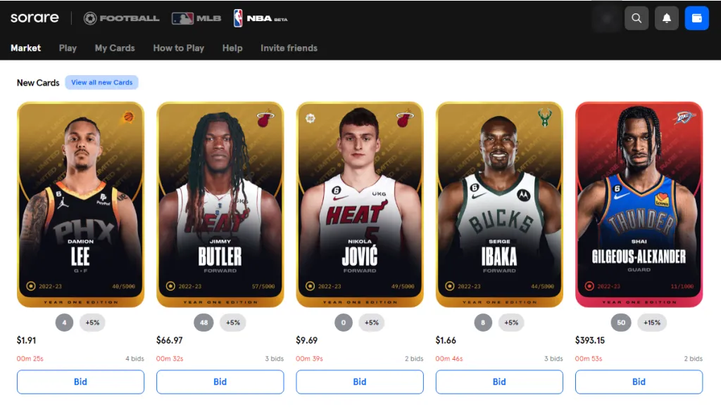 2022最新版【Sorare:NBA】とは？始め方、遊び方を解説 - GameWith NFT